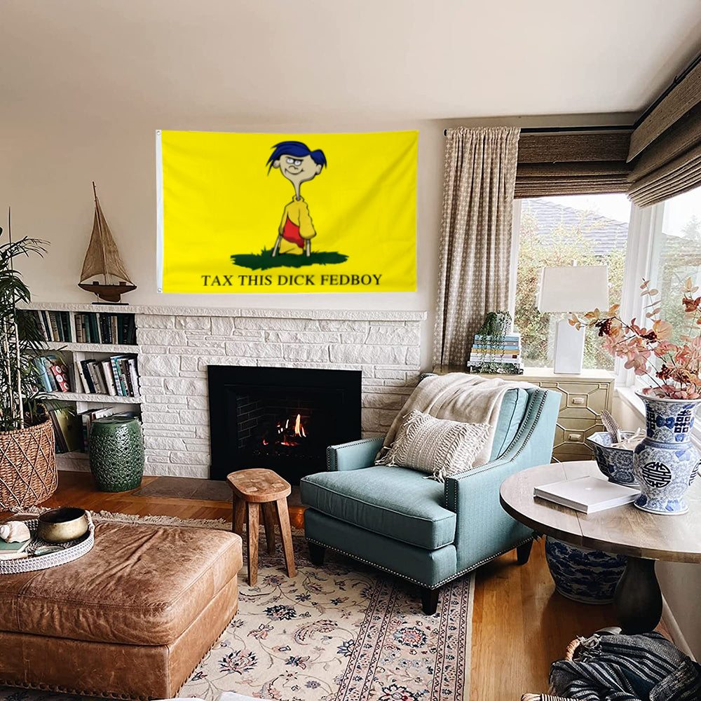 Fyon Fedboy Flag fed boy Ed, Edd n Eddy Flag Rolf Flag Indoor and outd ...
