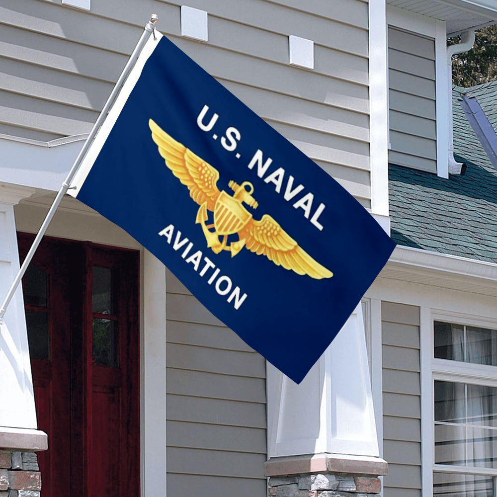Fyon Naval Aviation Flag Vertical Indoor and outdoor banner – FyonShop