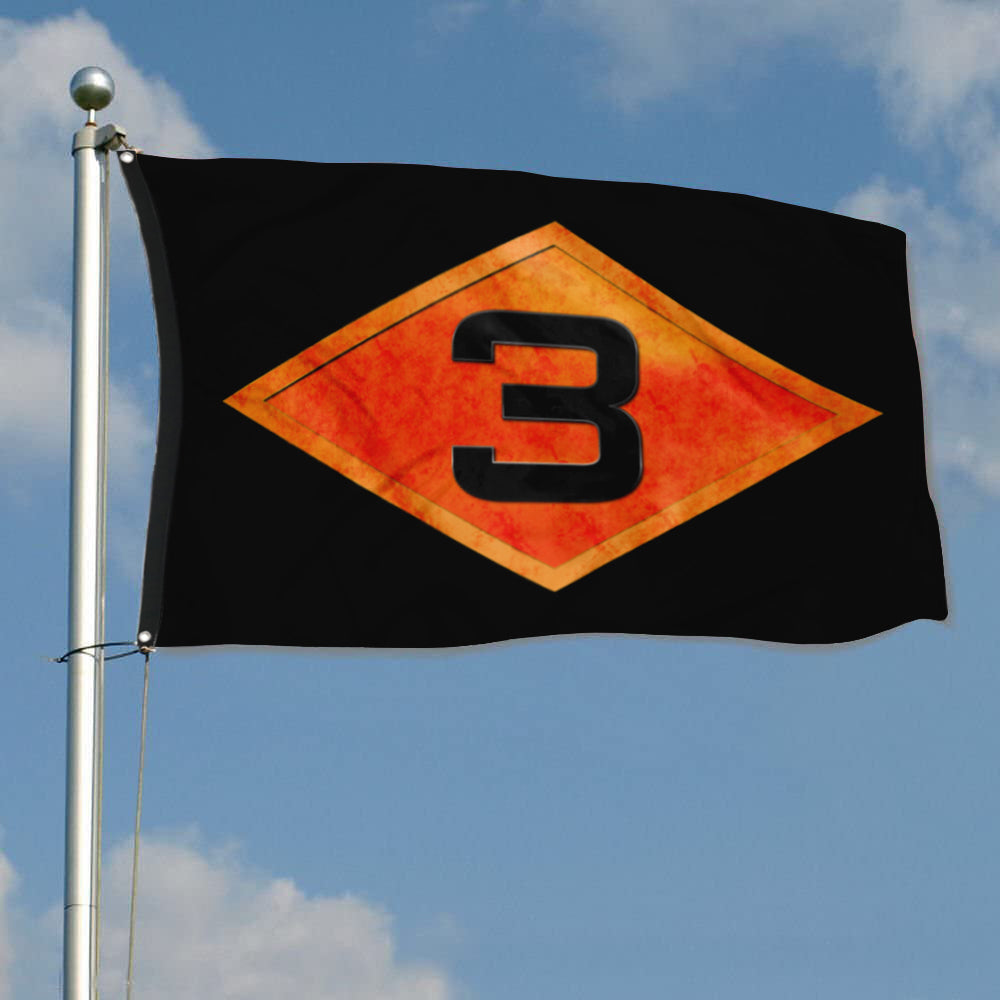 Fyon 3RD Ranger Battalion Diamond Flag Indoor and outdoor banner – FyonShop
