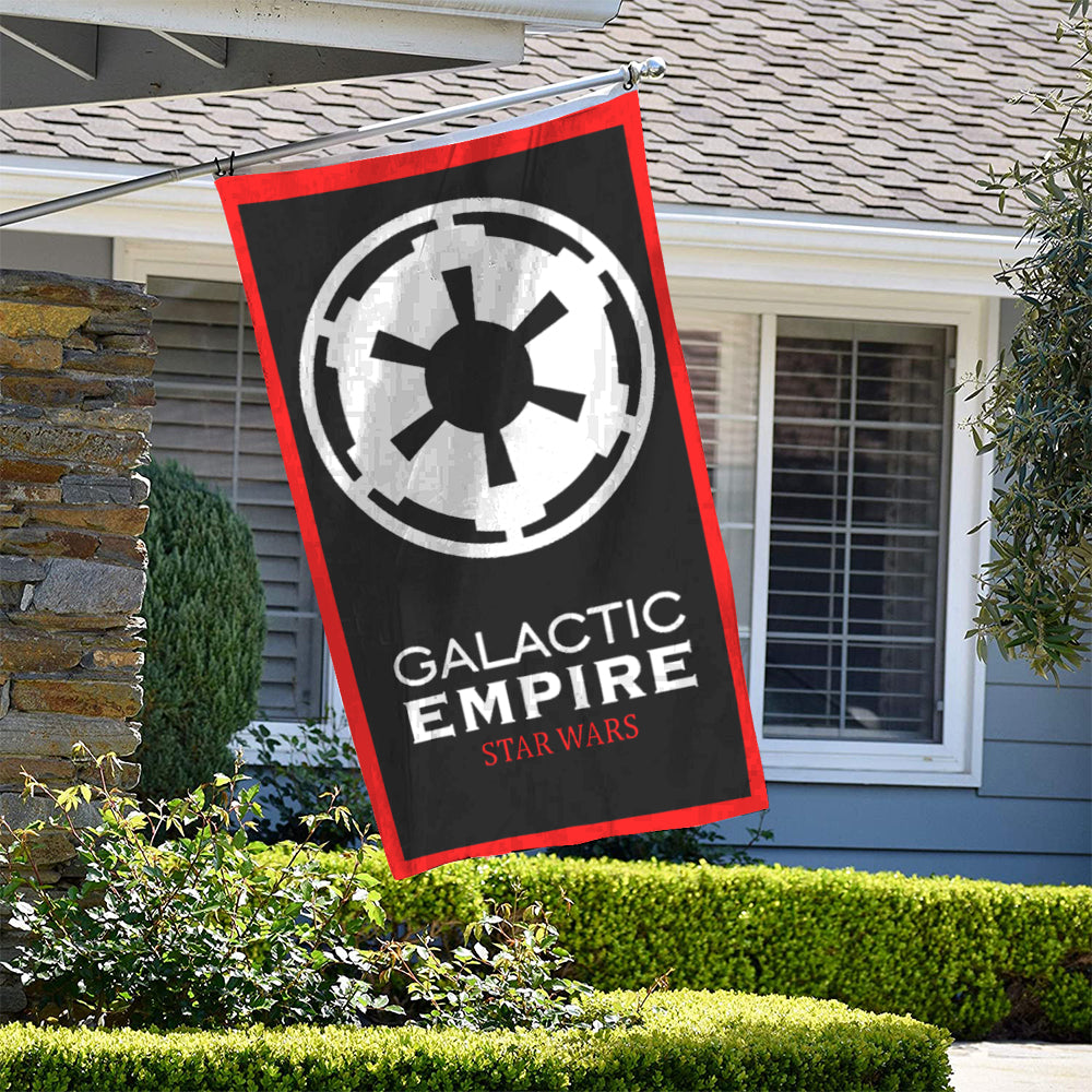 Fyon Star Wars Empire First Order Logo Galactic Republic flag Black In ...