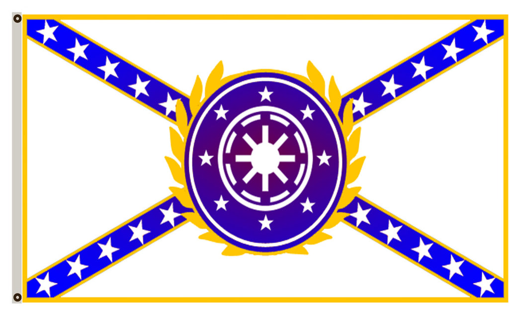 Fyon Star Wars Star Trek fans banner The Galactic Republic Flag – FyonShop