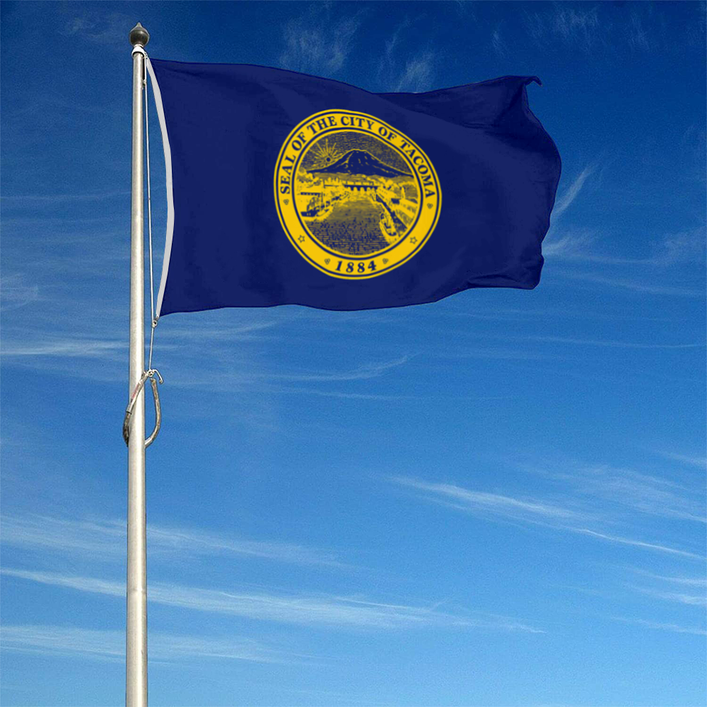 Fyon Tacoma, Washington flag banner – FyonShop