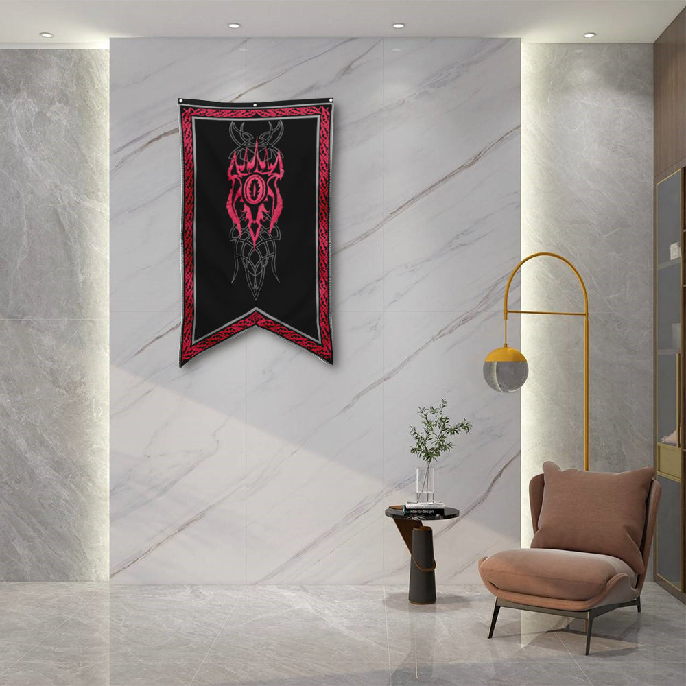Fyon The Mace Of Sauron And Ring Red Eye Flag Banner 30X50Inch – FyonShop